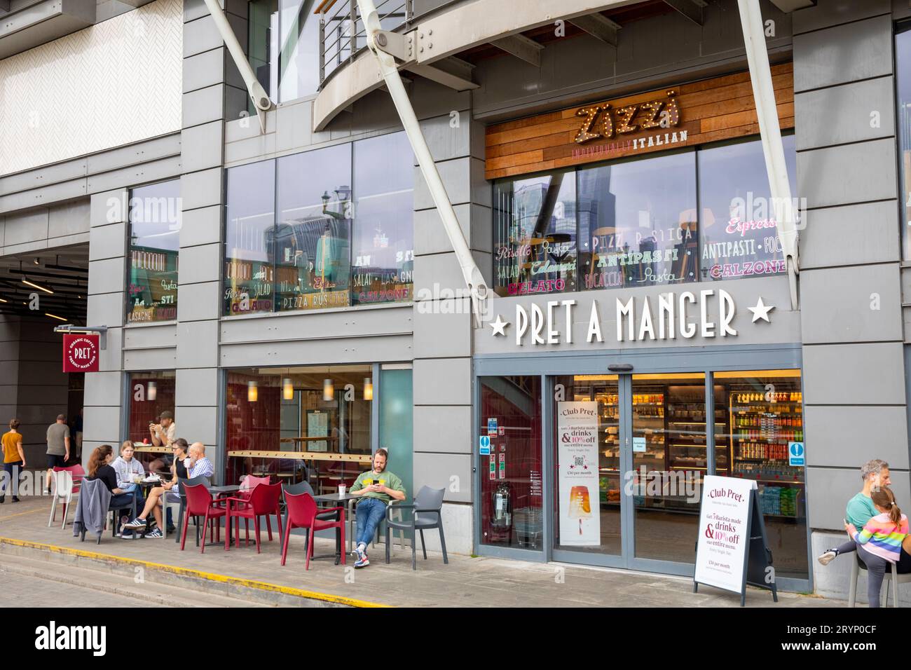 Pret a Manger restaurant and sandwiches soups takeaway food,London ...