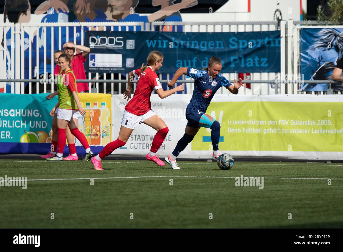 Gütersloh, Deutschland 01. Oktober 2023: 2.BL - Frauen - 2023/2024 ...