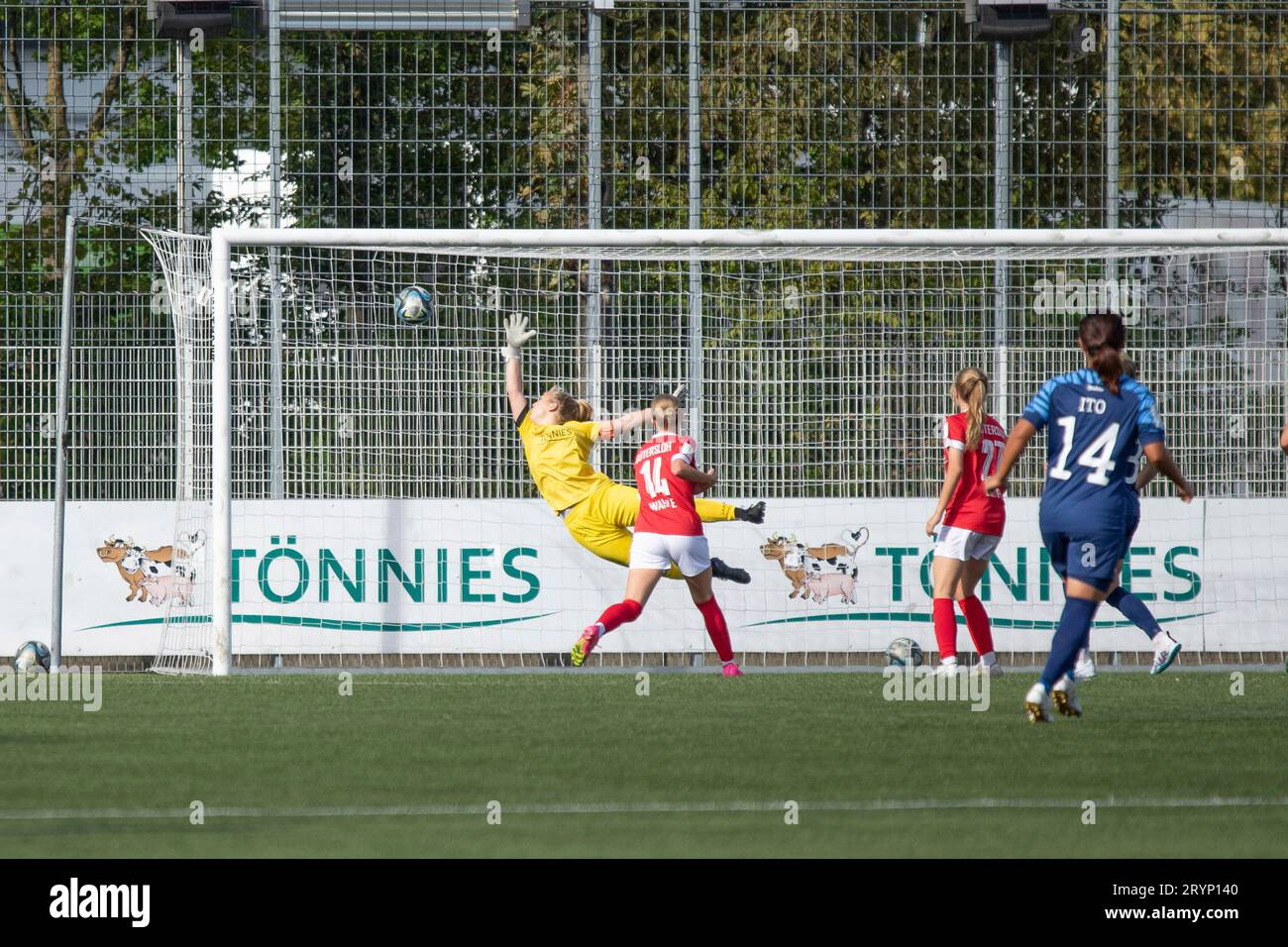 Gütersloh, Deutschland 01. Oktober 2023: 2.BL - Frauen - 2023/2024 ...