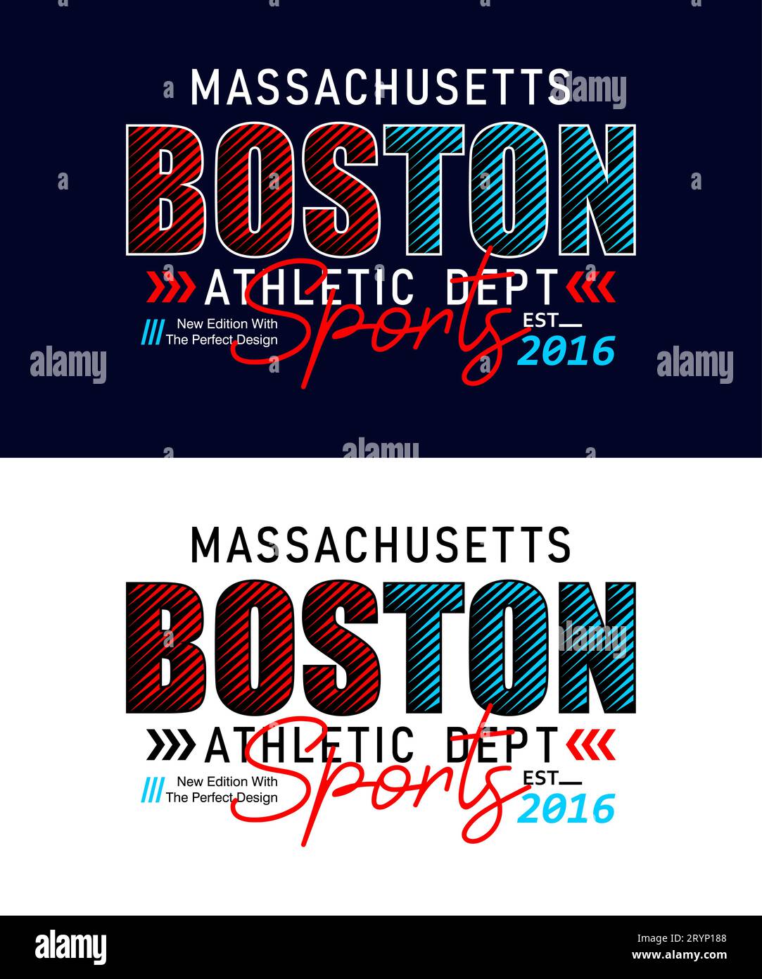 Boston Massachusetts striped shape urban sports typeface, typography ...