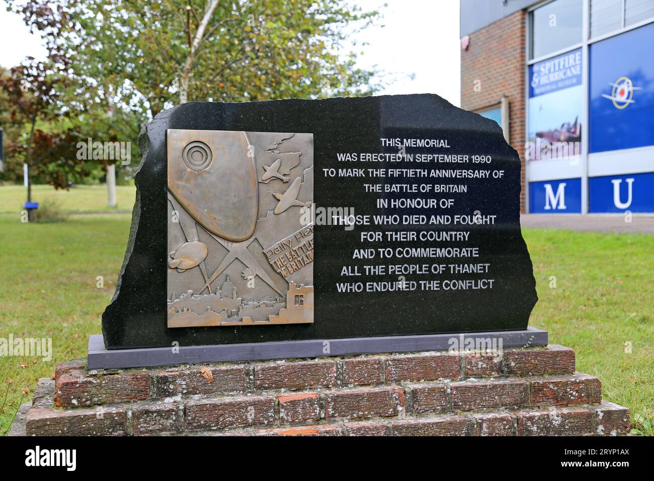 Battle of Britain Memorial, Spitfire and Hurricane Memorial Museum ...