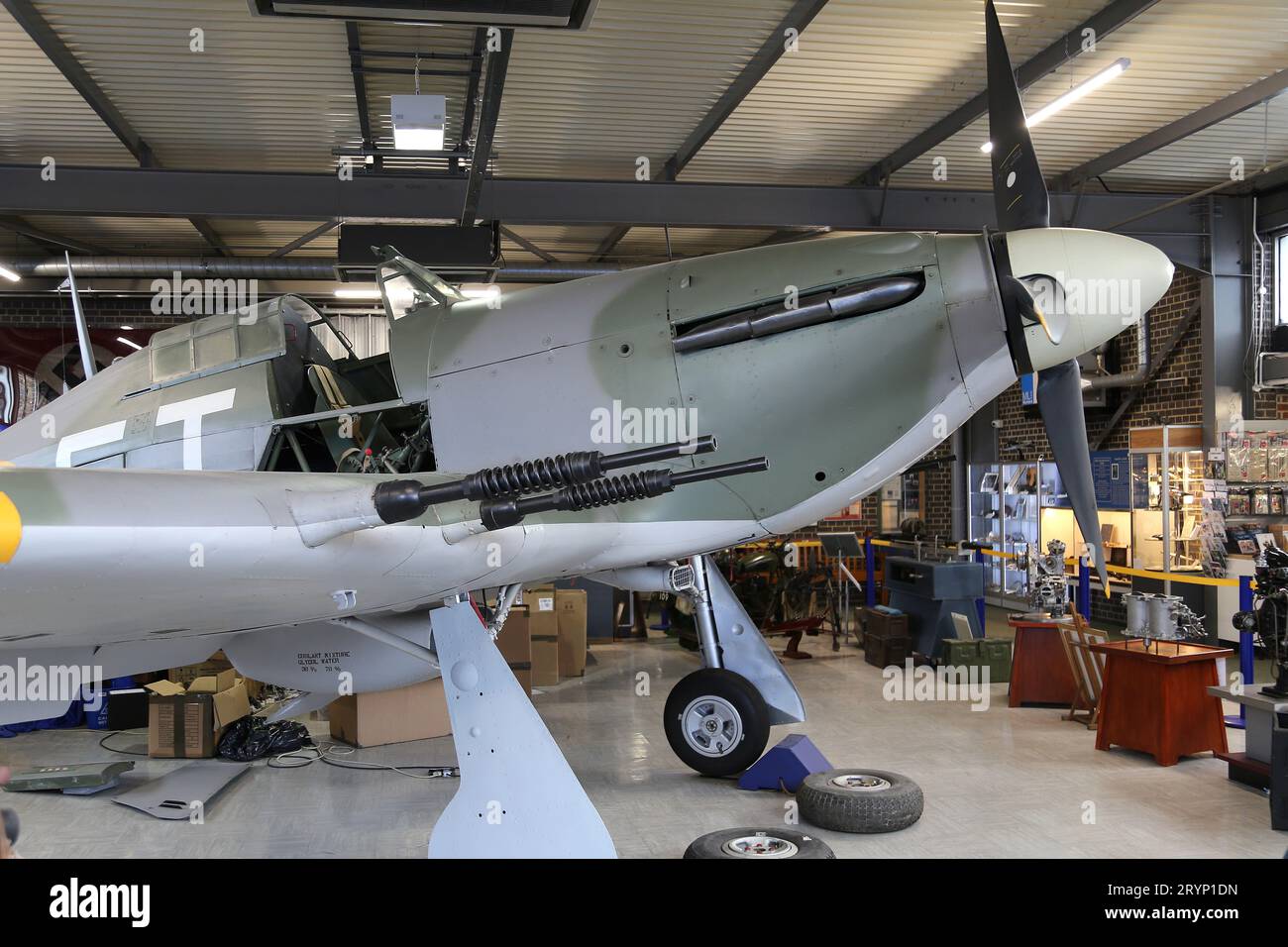 Hawker Hurricane MkIIc (1944), Spitfire and Hurricane Memorial Museum ...