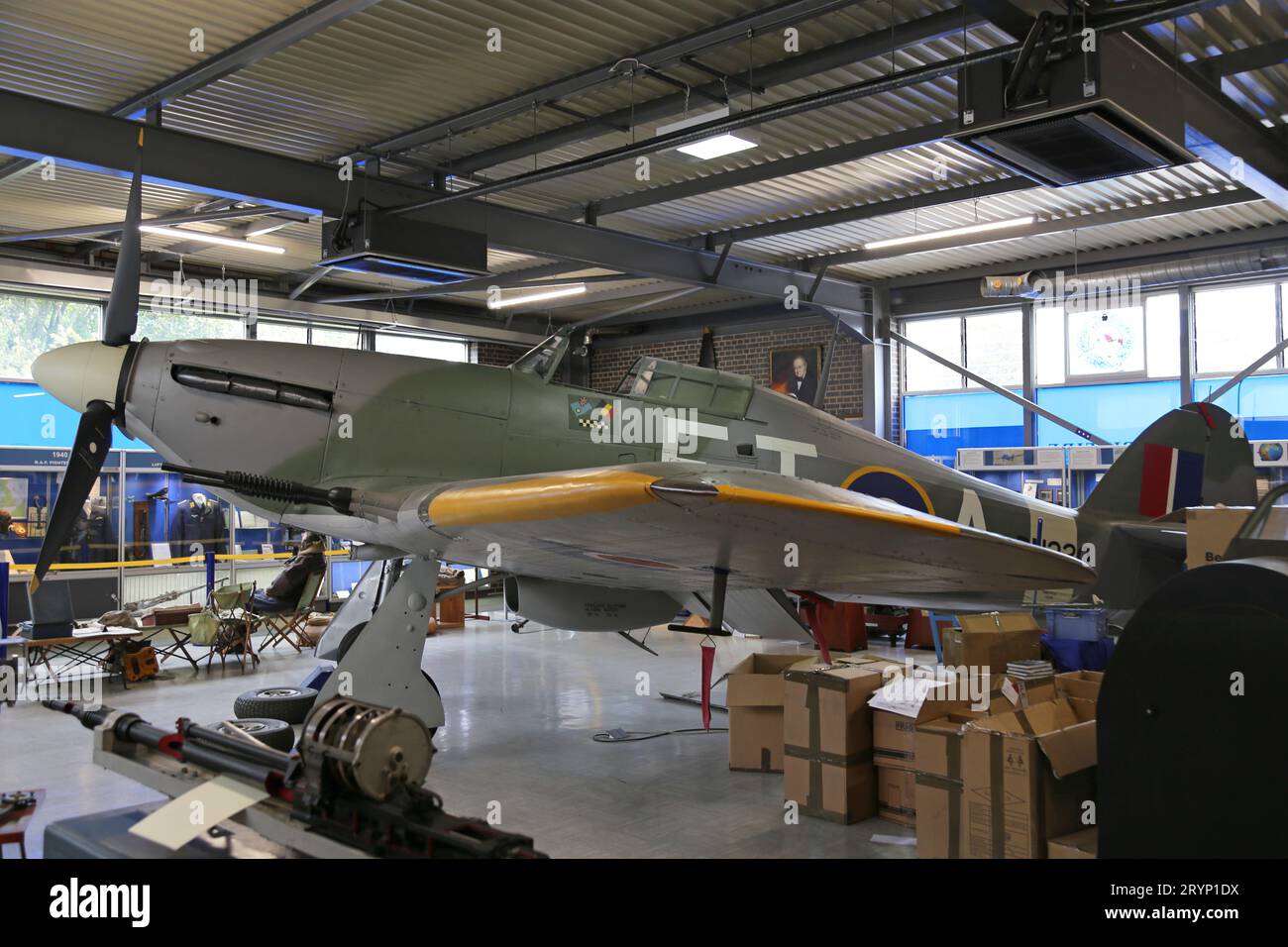 Hawker Hurricane MkIIc (1944), Spitfire and Hurricane Memorial Museum ...
