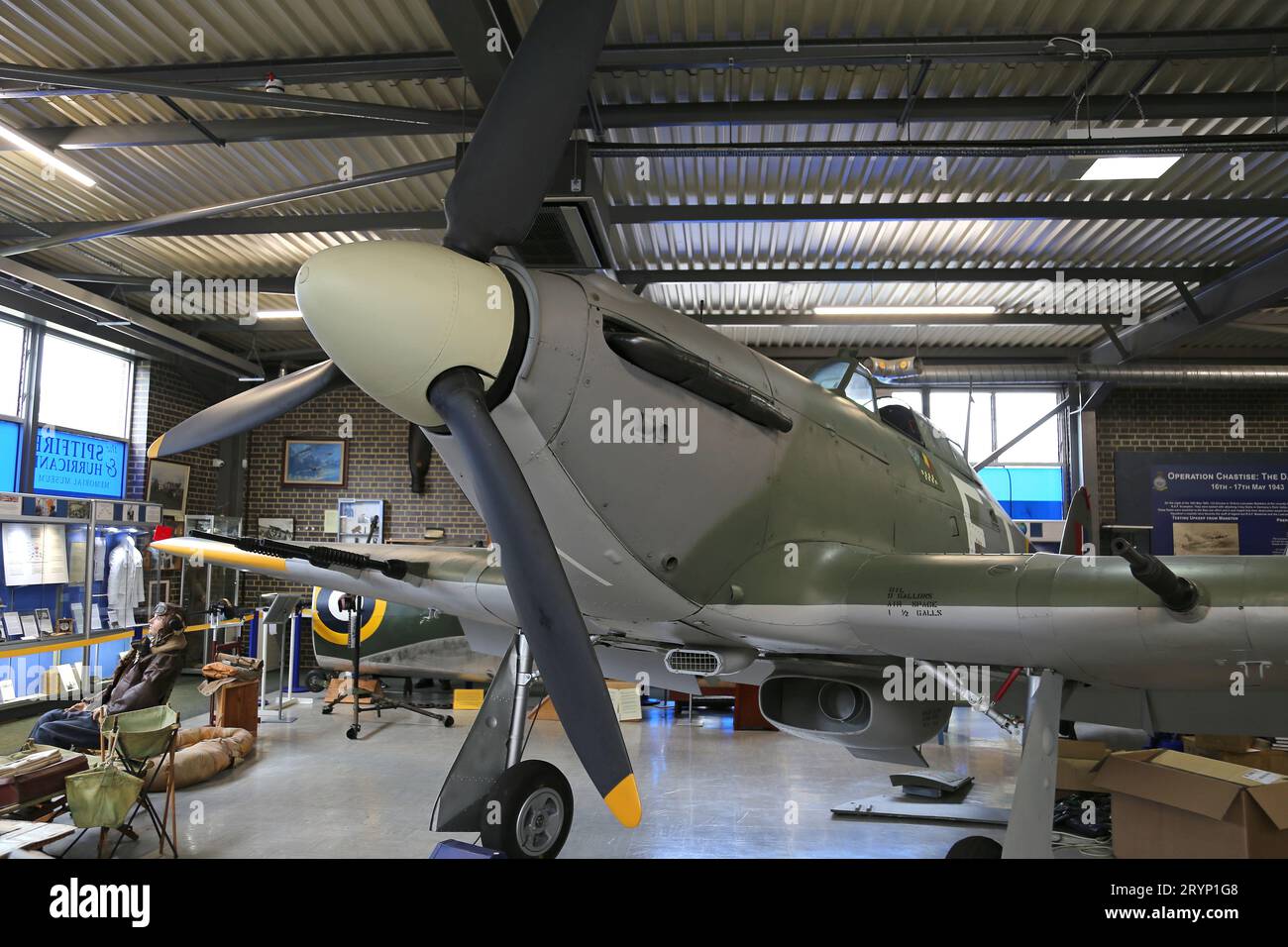 Hawker Hurricane MkIIc (1944), Spitfire and Hurricane Memorial Museum ...