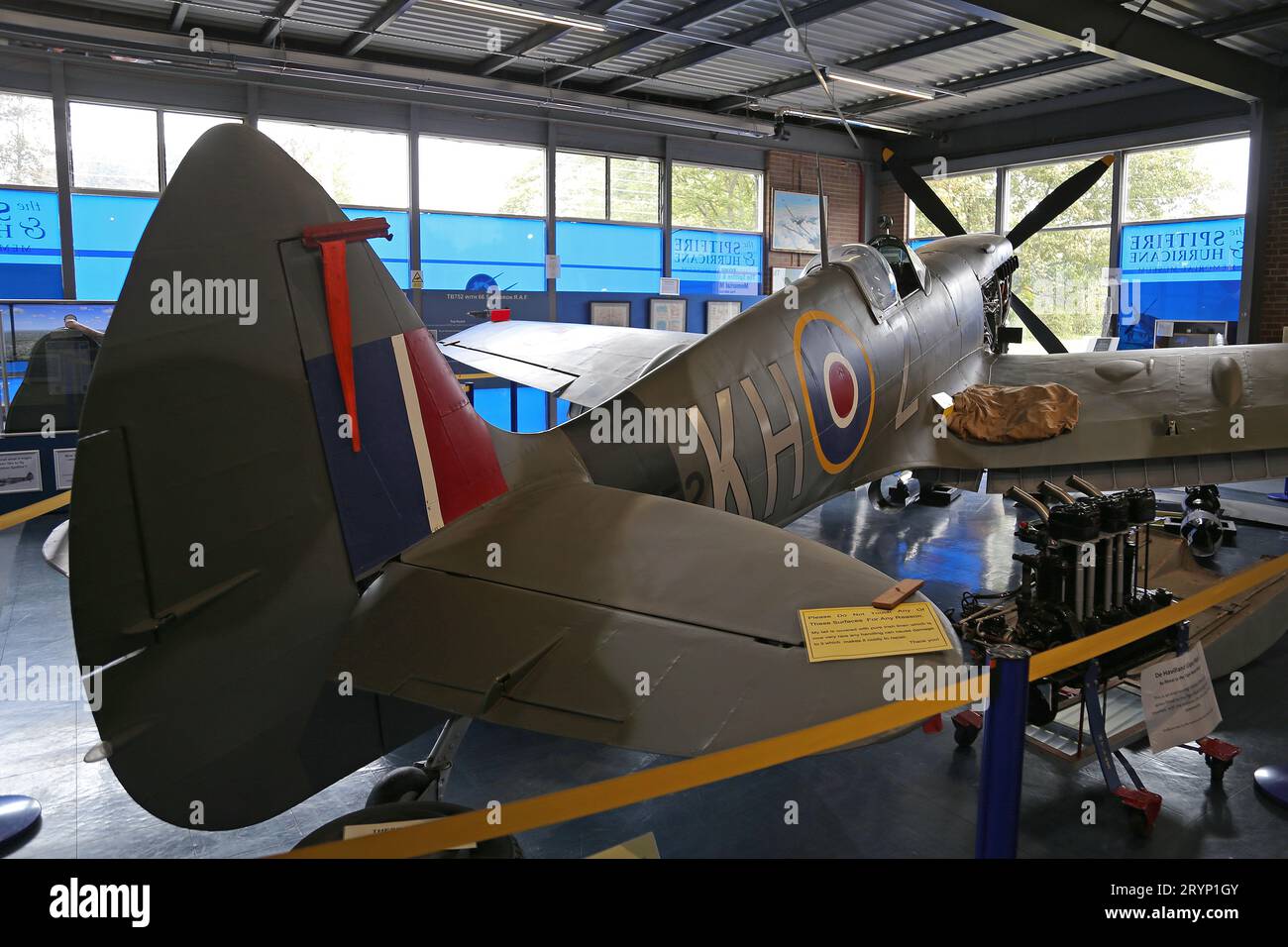 Supermarine Spitfire MkXVI (1944), Spitfire and Hurricane Memorial Museum, Manston, Ramsgate ...