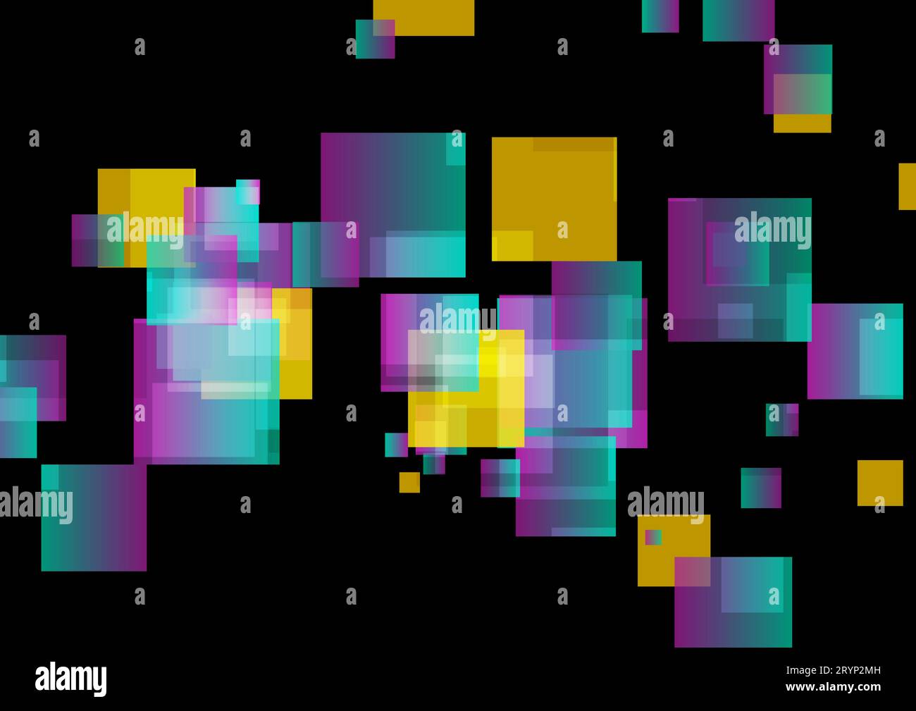 Colorful glossy squares abstract tech geometric background. Vector ...