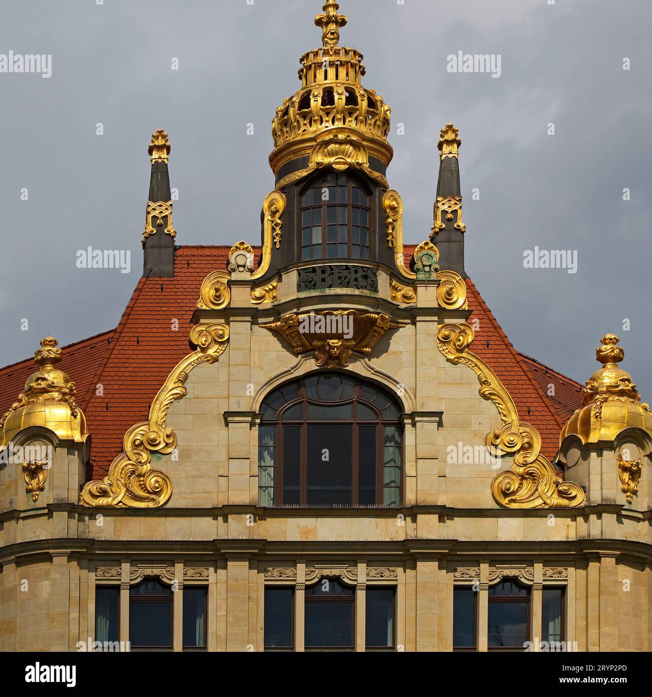 Jugendstil giebel hi-res stock photography and images - Alamy