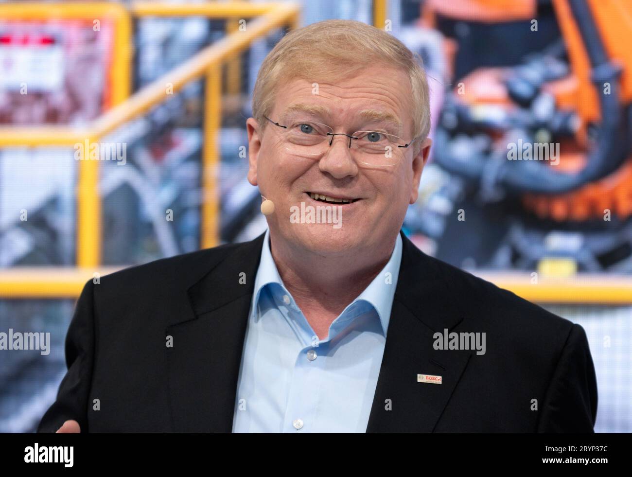 Stefan HARTUNG, Vorstandsvorsitzender der Robert Bosch GmbH, bei der ...