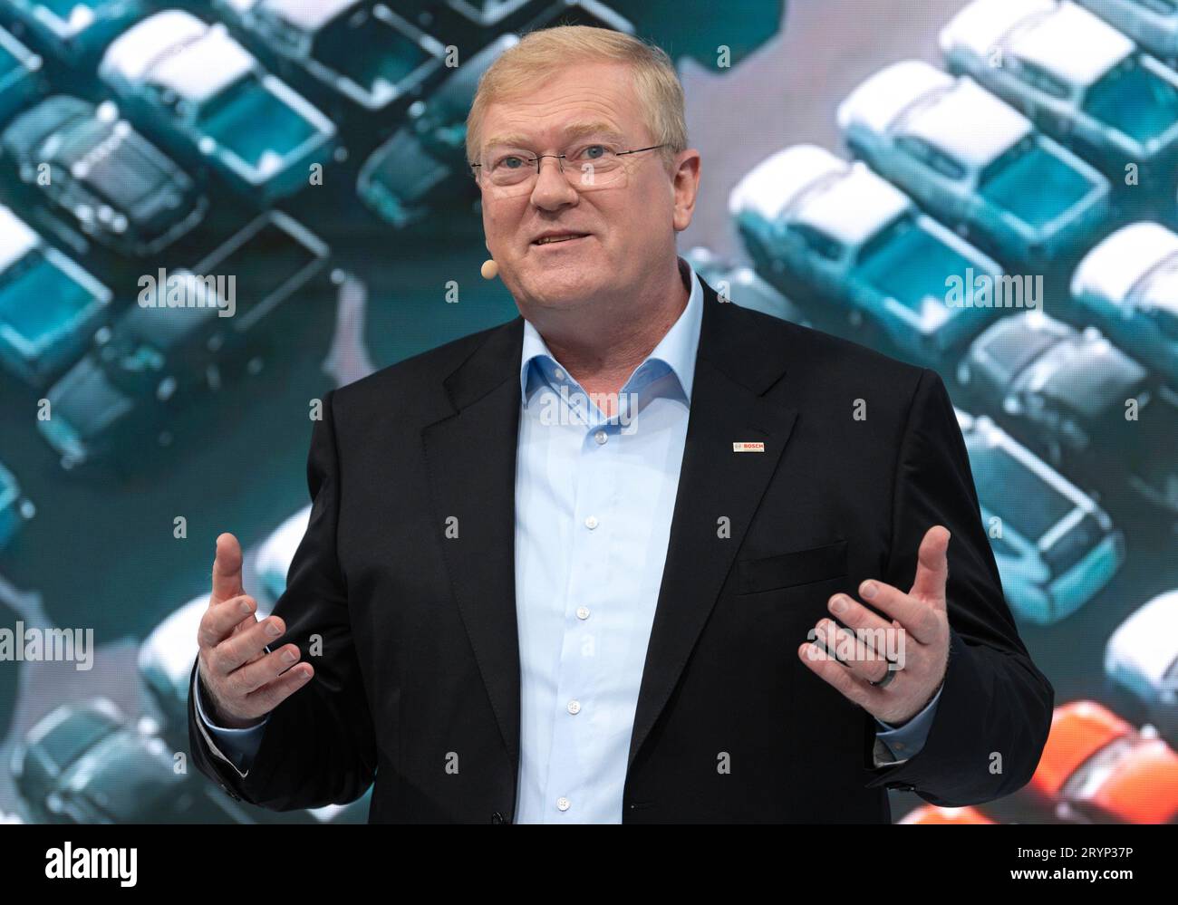 Stefan HARTUNG, Vorstandsvorsitzender der Robert Bosch GmbH, bei der ...