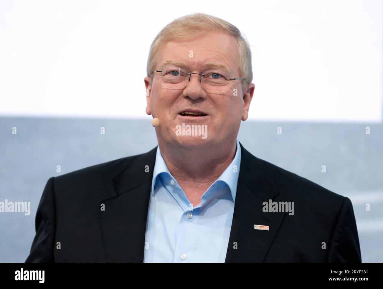 Stefan HARTUNG, Vorstandsvorsitzender der Robert Bosch GmbH, bei der ...