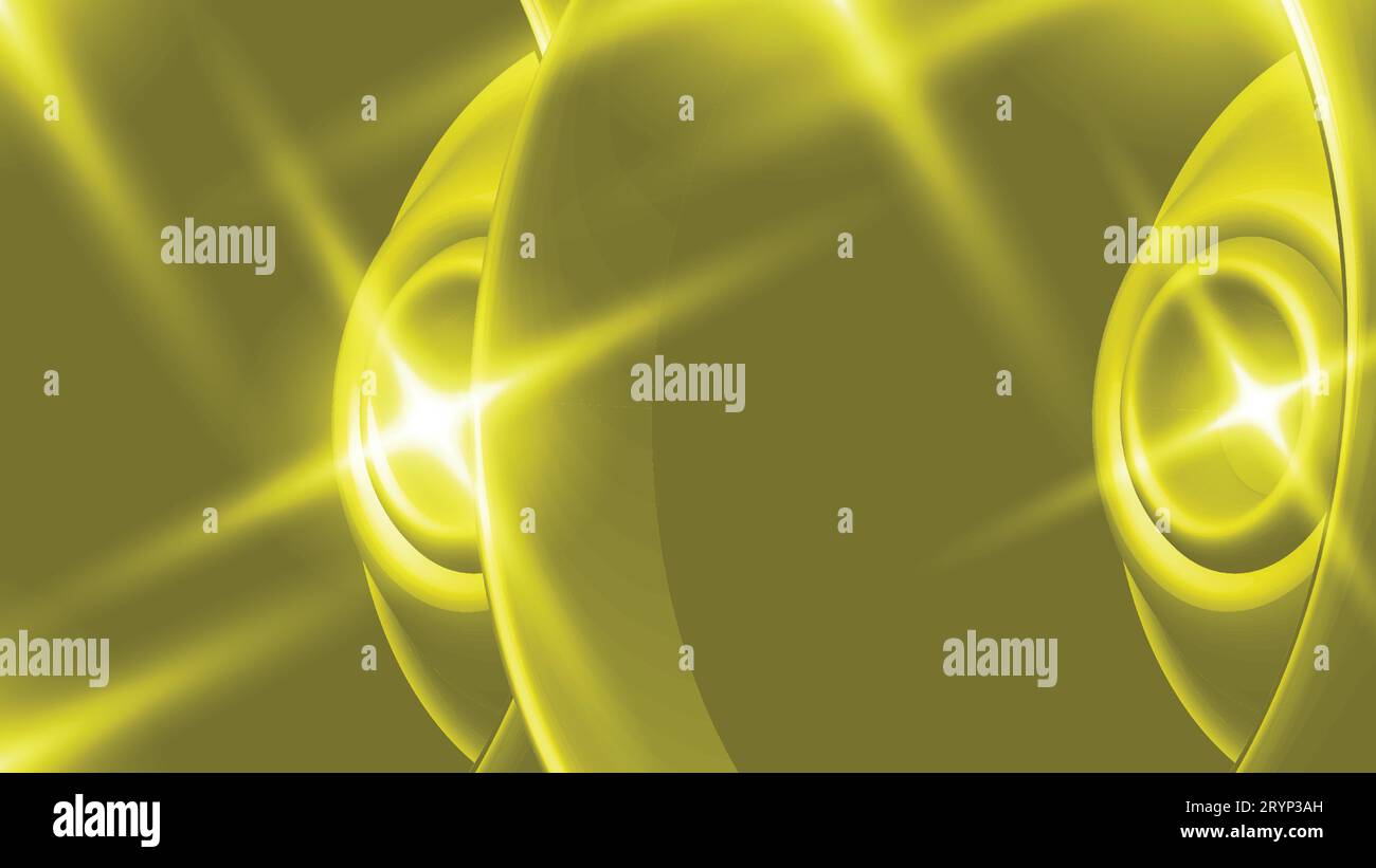 3d realistic gradient yellow color background design with light effect ...