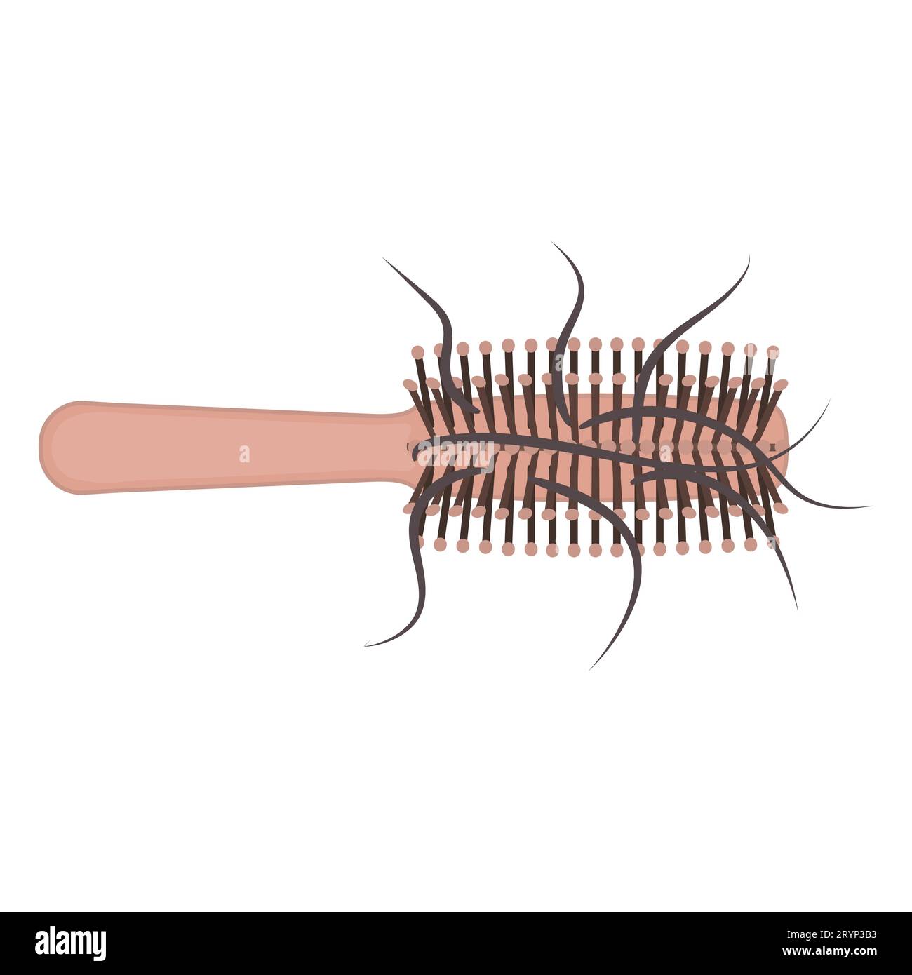 Haircare problem Stock Vector Images - Alamy