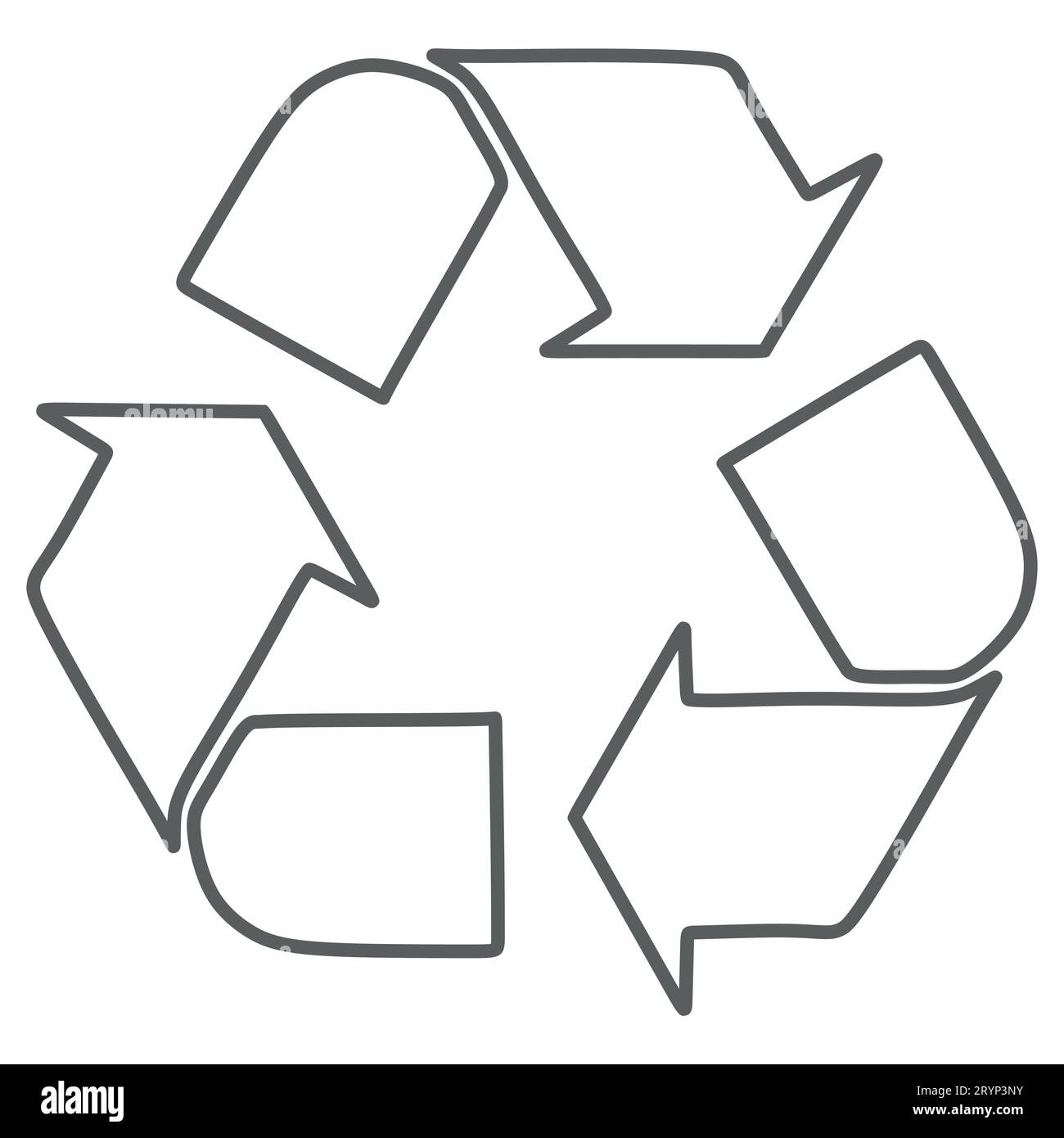Recycling icon vector technology symbol Stock Vector Image & Art - Alamy