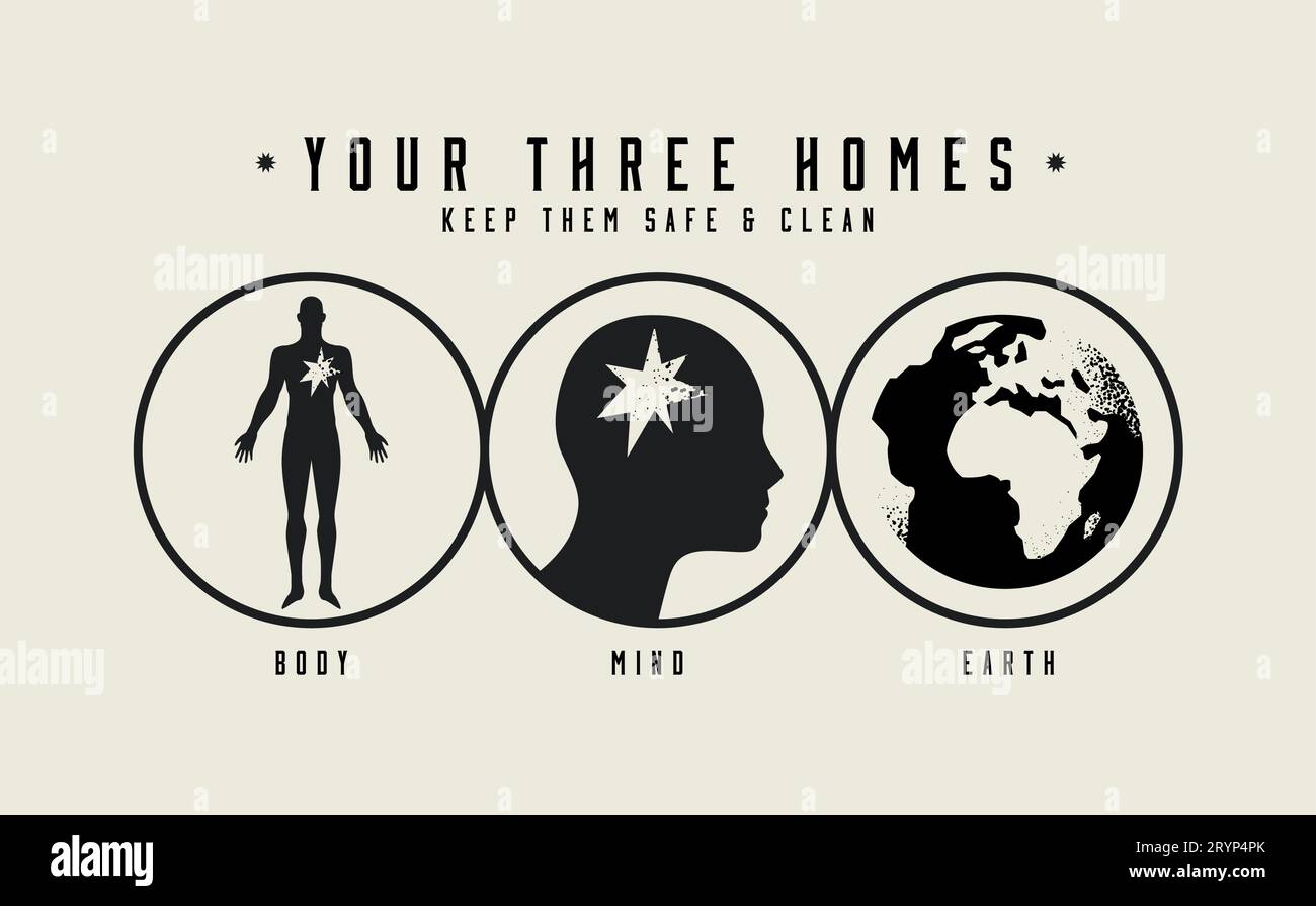 Three homes Stock Vector Images - Alamy