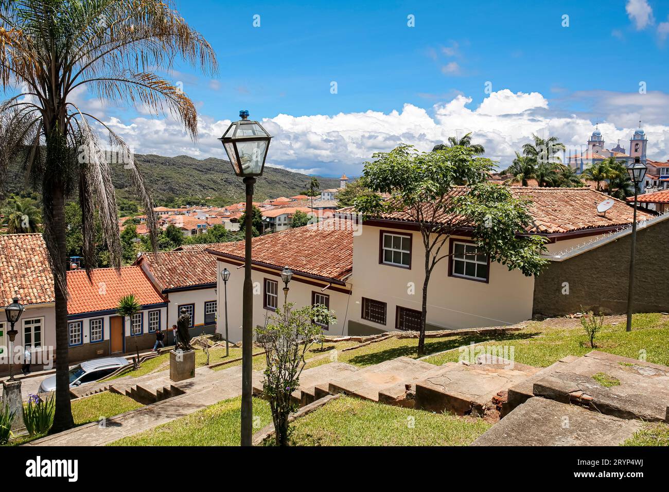 Sloping hill in background hi-res stock photography and images - Alamy