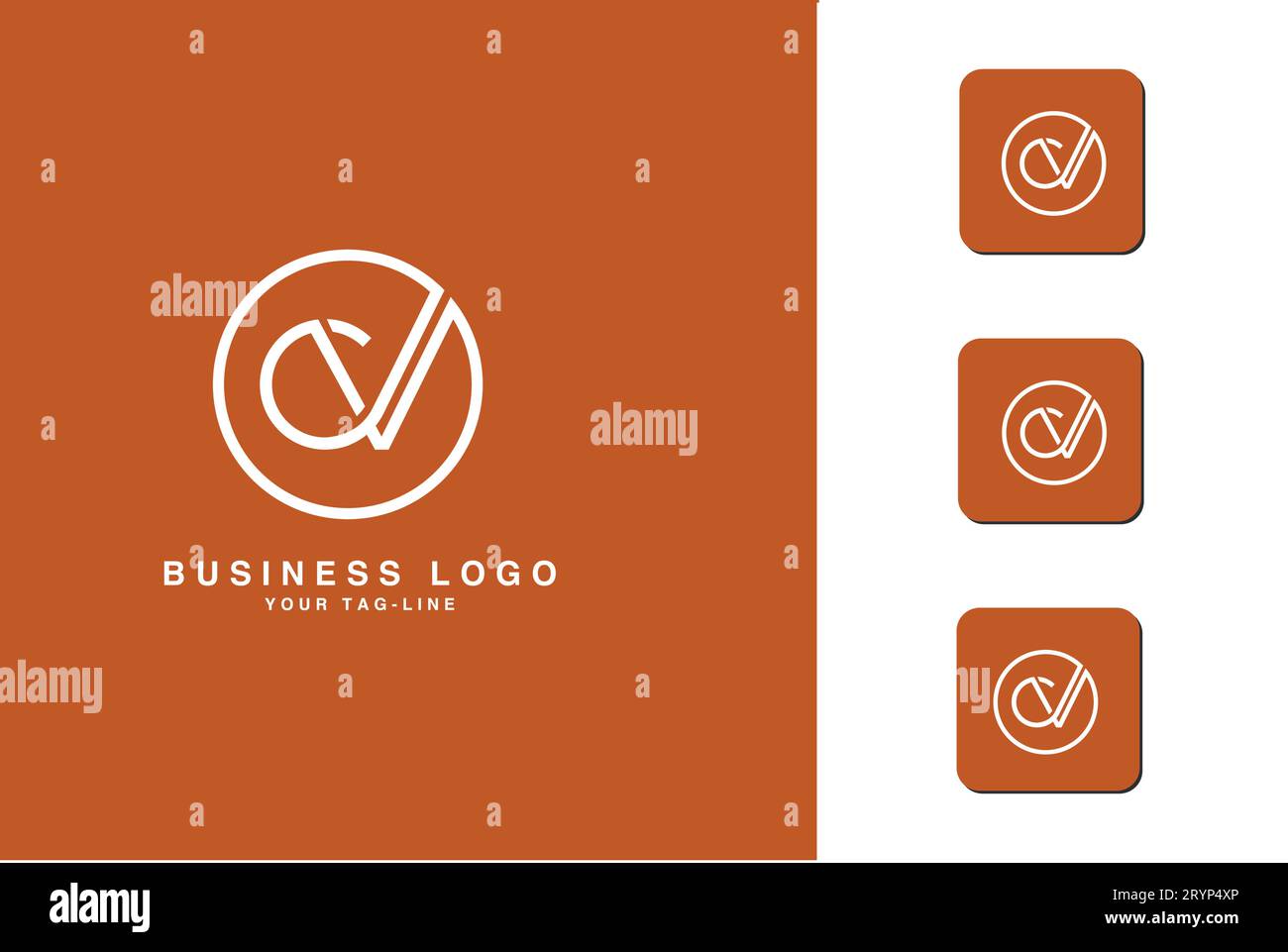 Cv monogram hi-res stock photography and images - Alamy