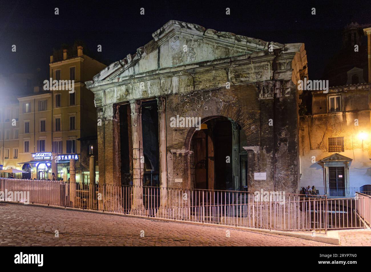 The portico of octavia hi-res stock photography and images - Alamy