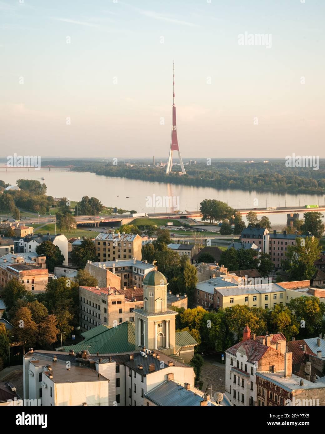 Riga radio and television tower hi-res stock photography and images - Alamy