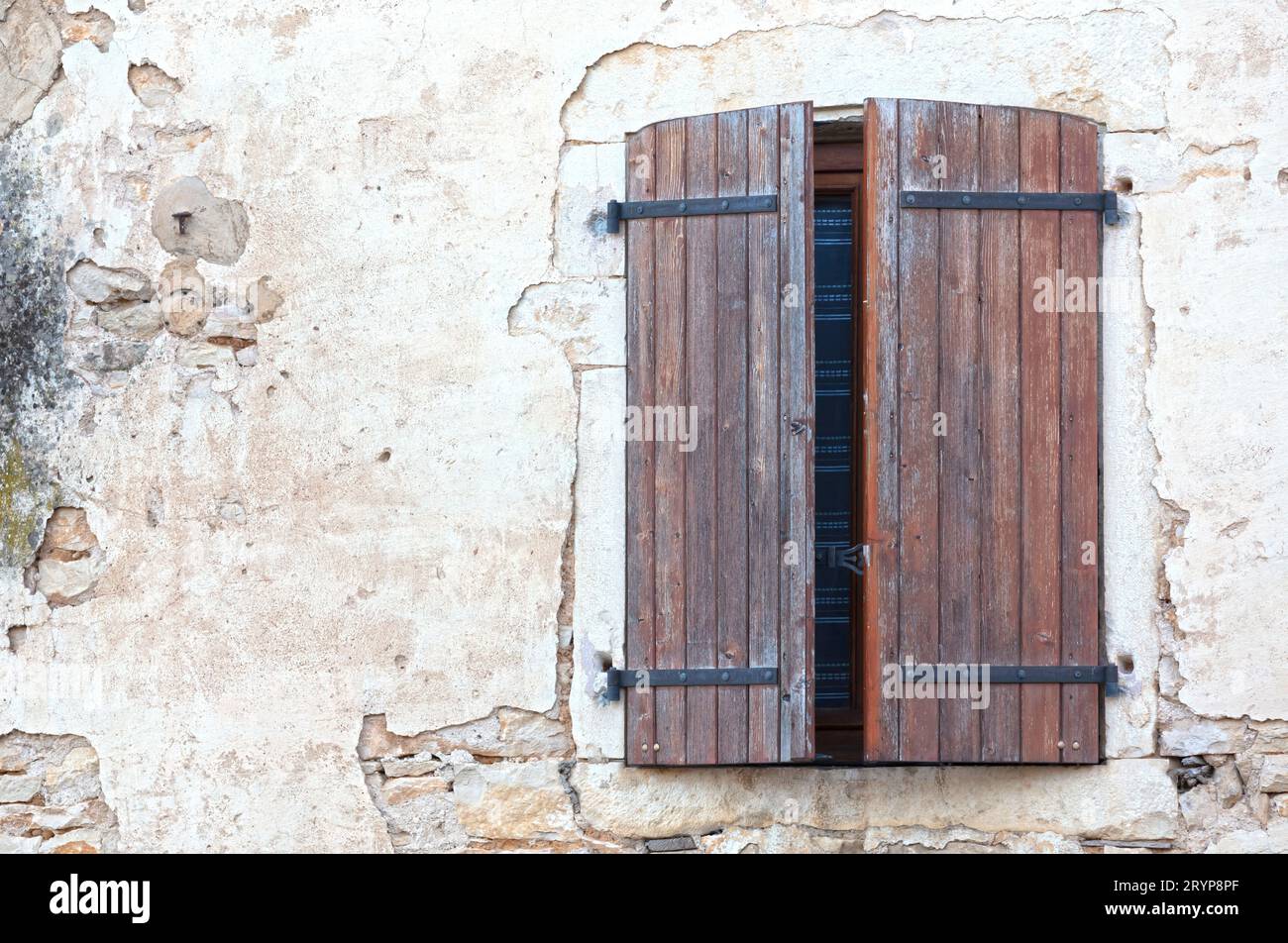 Old window frame in an old building, still in use Stock Photo - Alamy