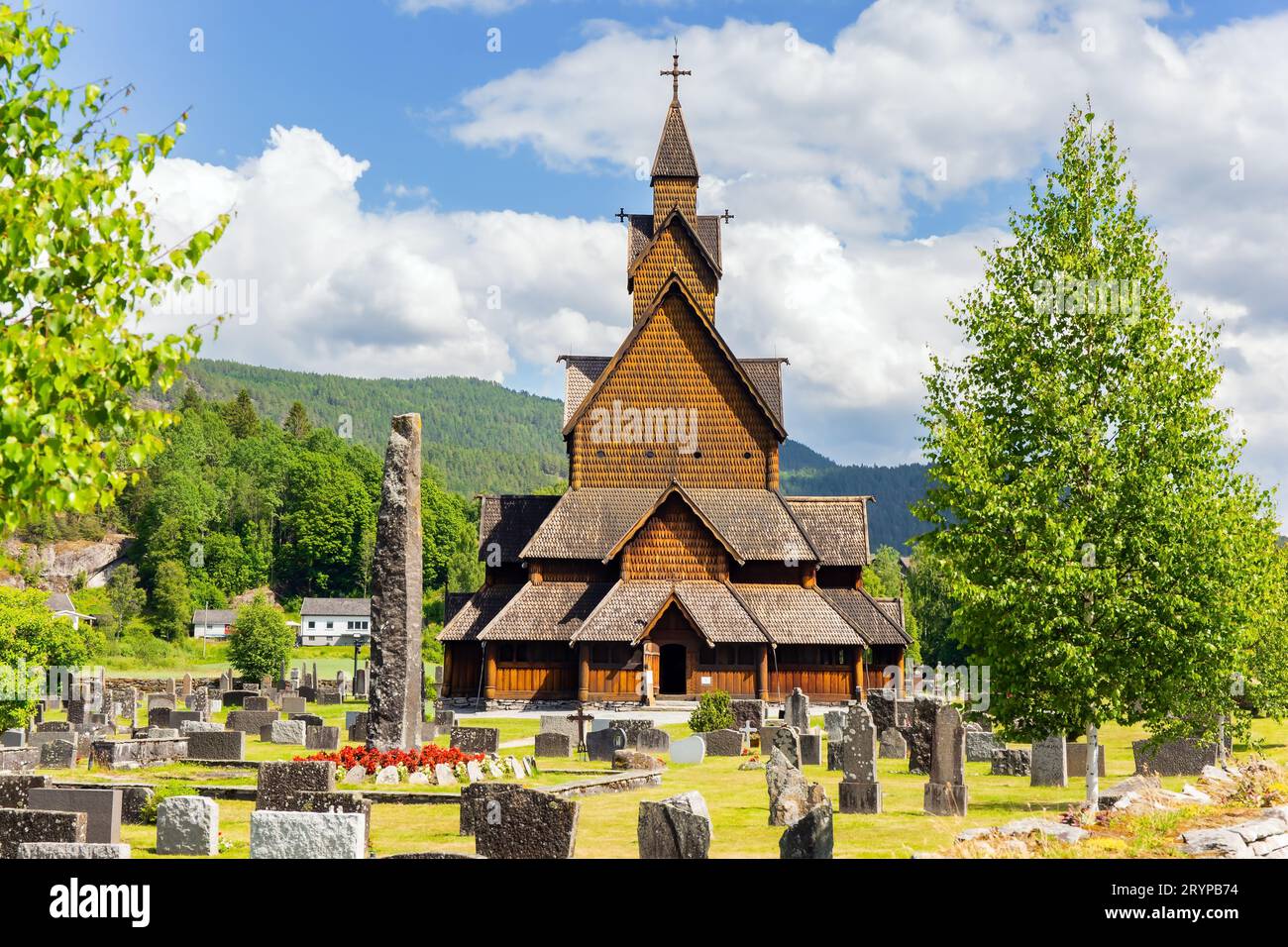 Medieval stave church hi-res stock photography and images - Alamy