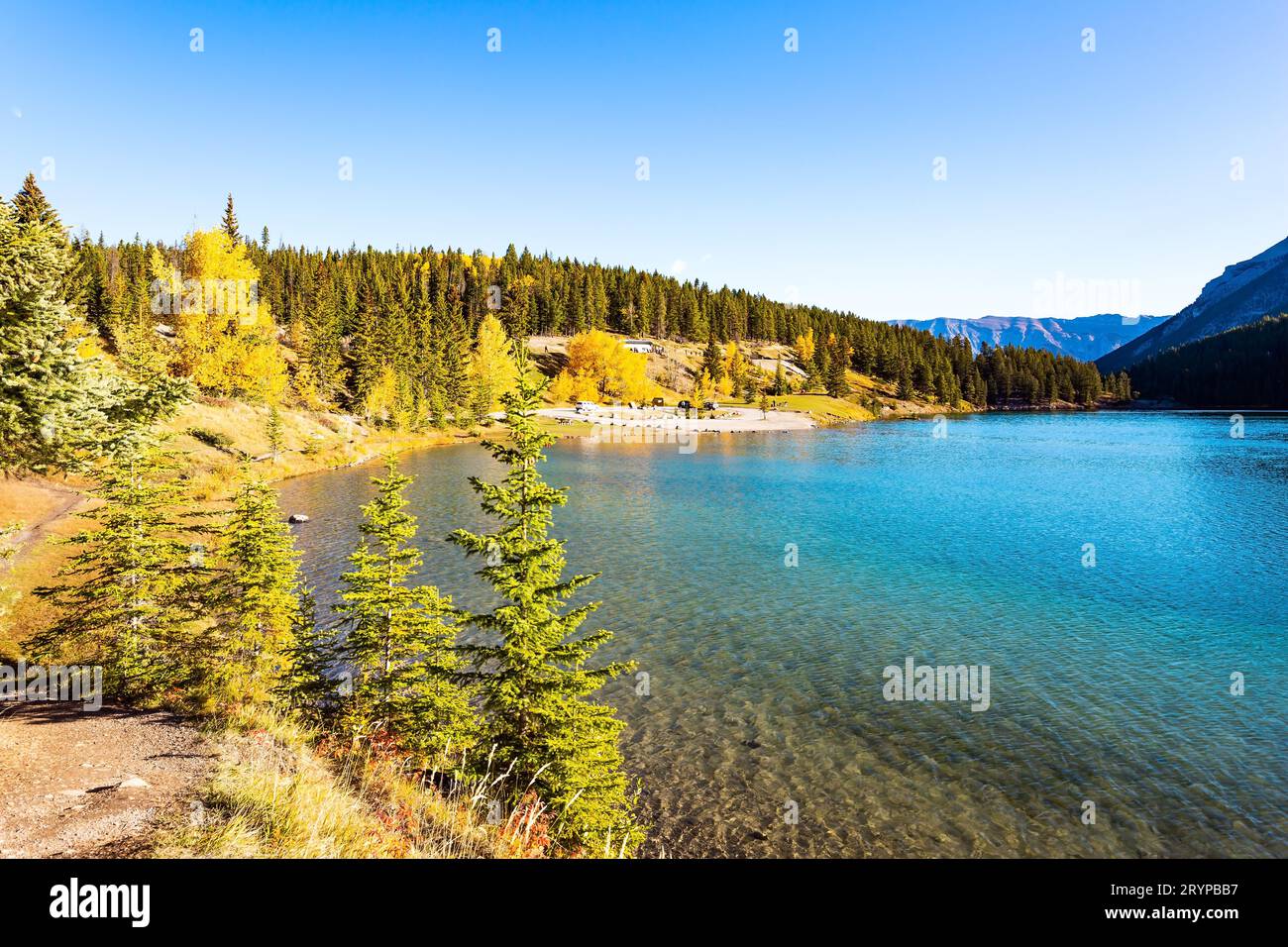 Banff autumn colours hi-res stock photography and images - Alamy