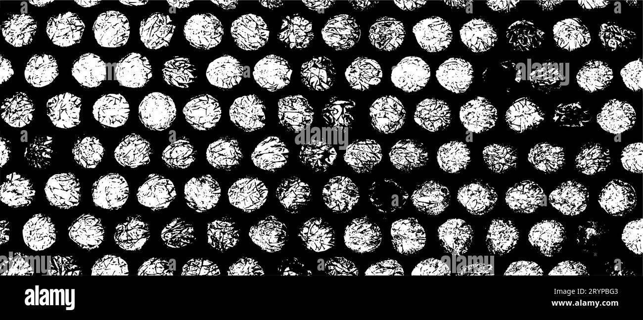 Seamless pattern of bubble wrap texture with transparent air pockets ...