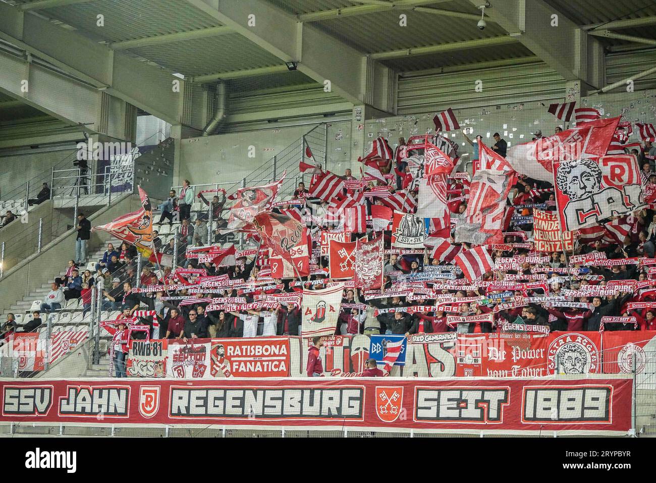 Aue, Deutschland 01. Oktober 2023: 3 . Liga - 2023/2024 - Erzgebirge ...