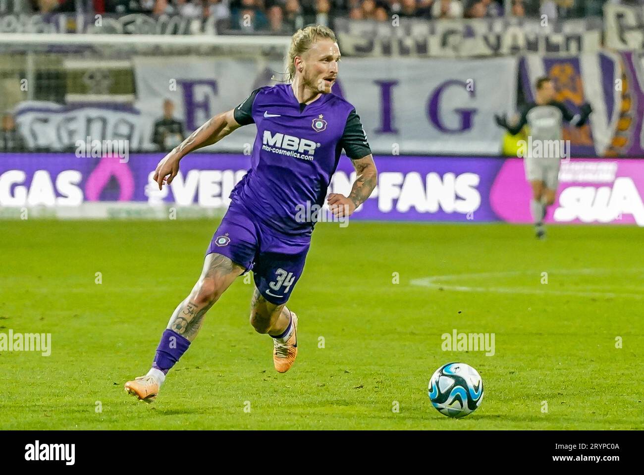 Aue, Deutschland 01. Oktober 2023: 3 . Liga - 2023/2024 - Erzgebirge ...