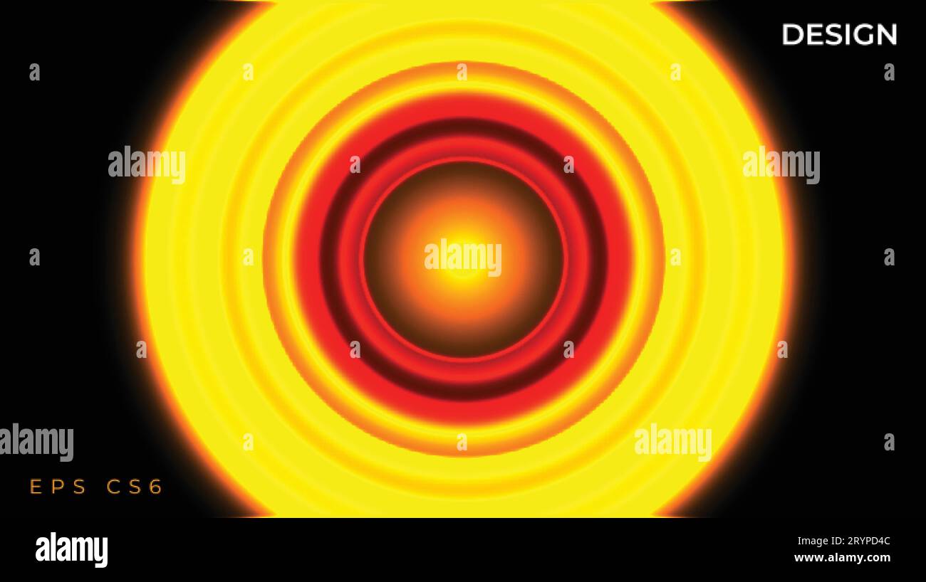 modern yellow color with light effect background design vector template ...