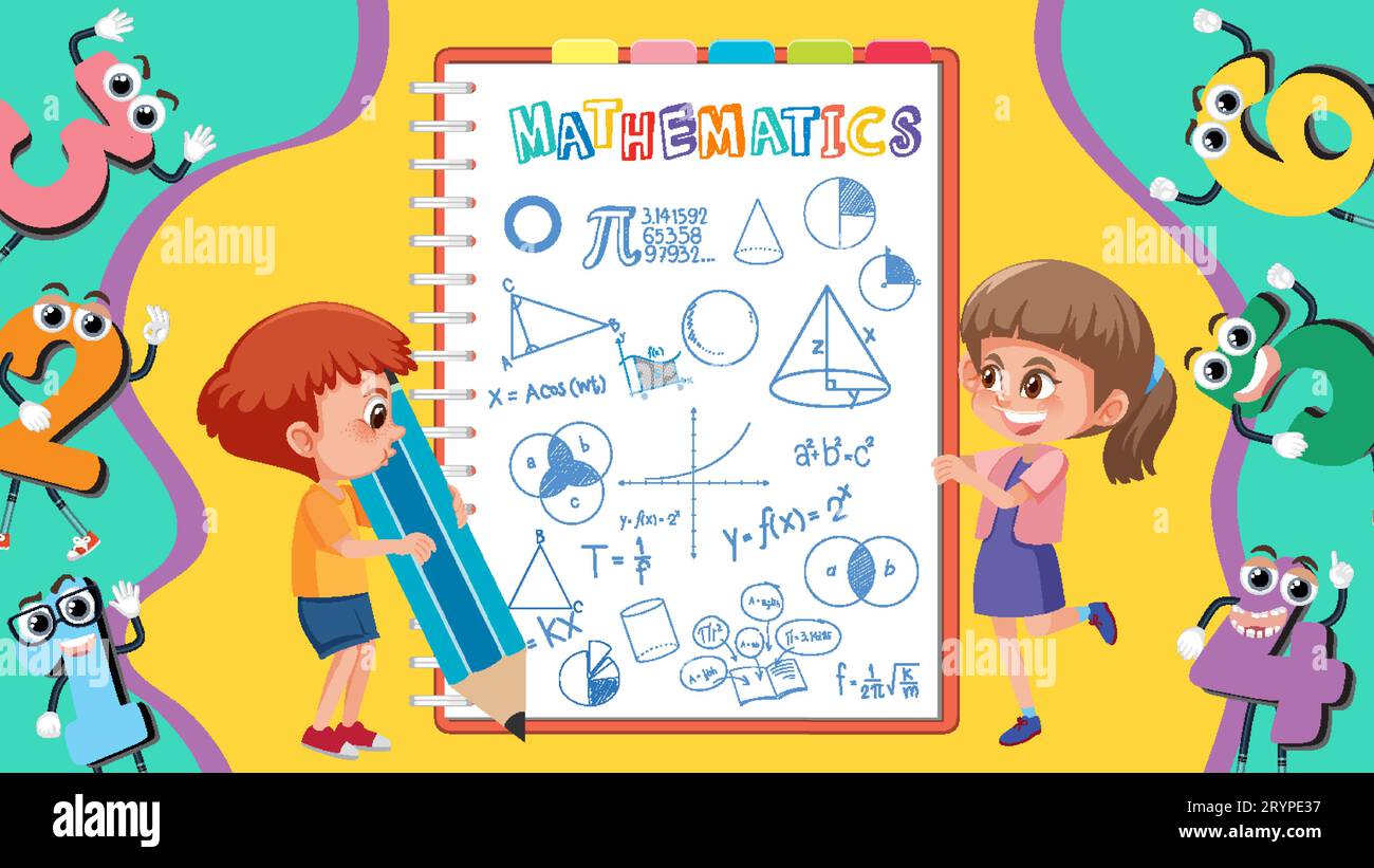 Math teamwork Stock Vector Images - Alamy