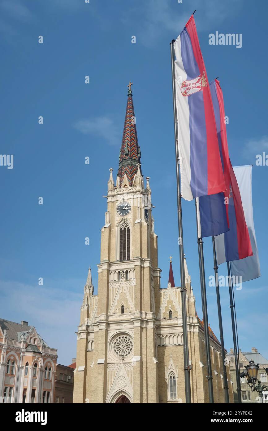 Novi sad flag hi-res stock photography and images - Alamy