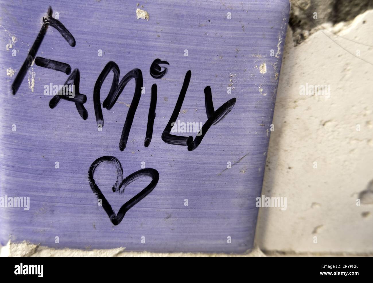 Hand written letter family hi-res stock photography and images - Alamy