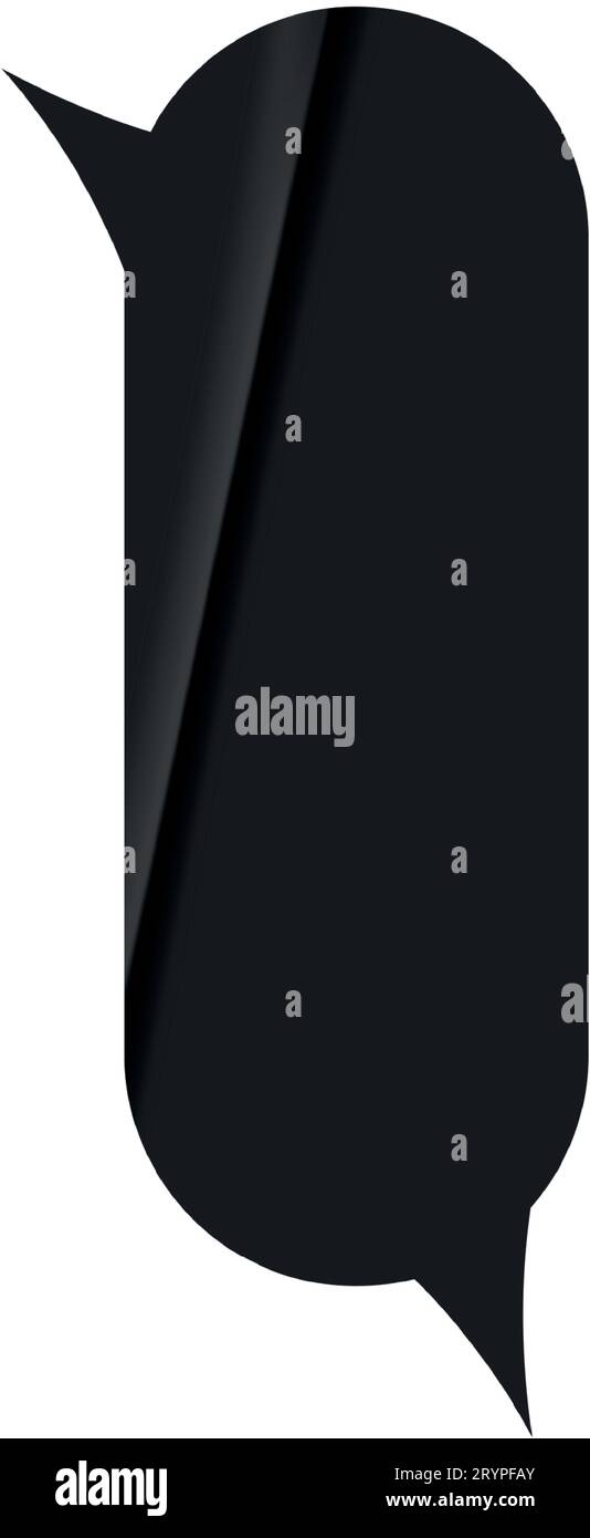 Text and speech in a black balloon for chat. Cloud icon, bubble doodle ...