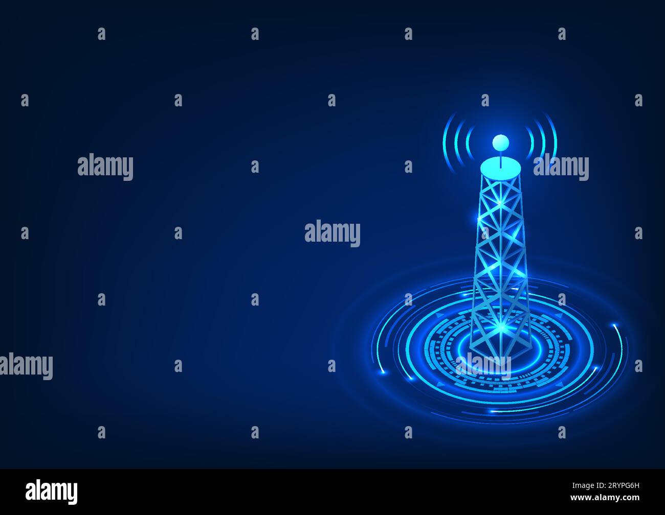 Transmission tower technology on technology circle It is a technology ...