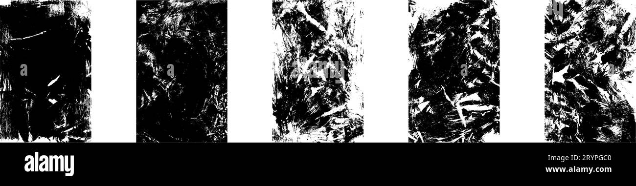 Grunge overlay splattered paint, textured corners, and dirty edges ...