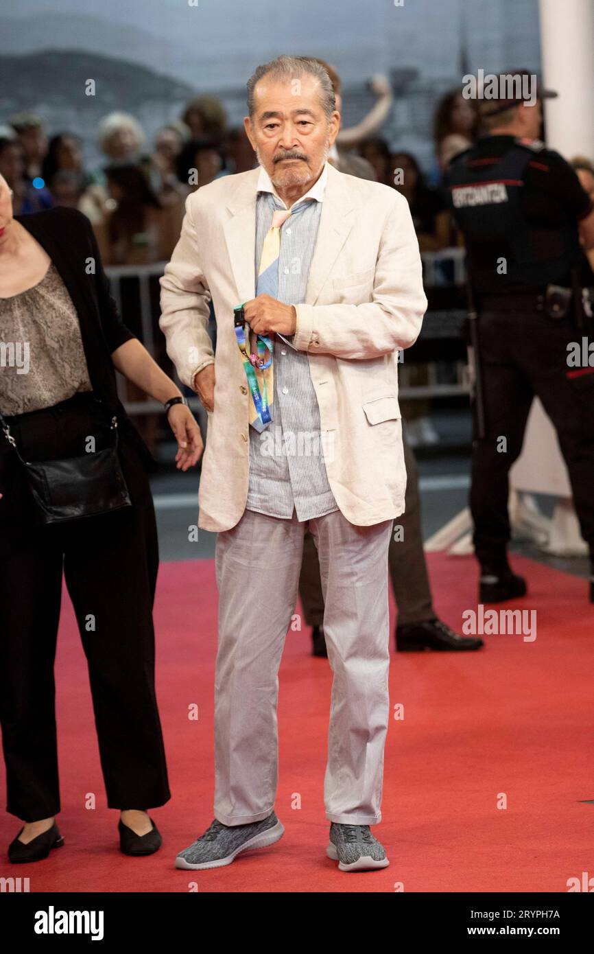 San Sebastian, Spain. 30th Sep, 2023. Tatsuya Fuji attends the Closing Ceremony during the 71st ...