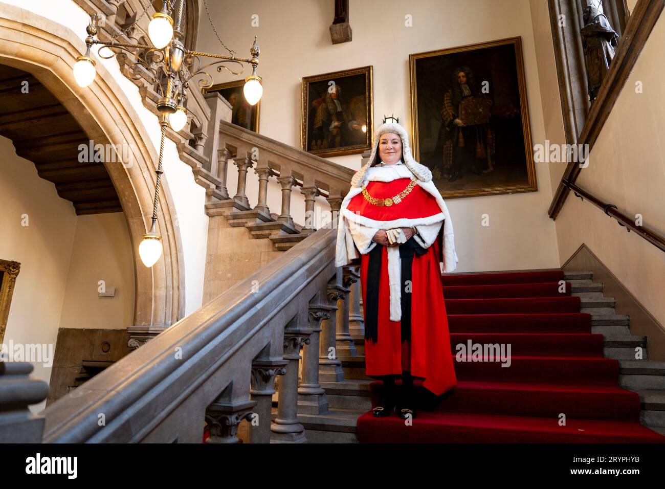 CAPTION CORRECTION: Retransmitting amending title to Lady Chief Justice ...