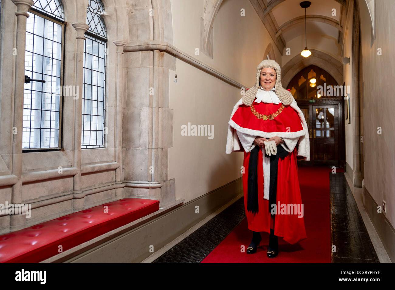 CAPTION CORRECTION: Retransmitting amending title to Lady Chief Justice ...