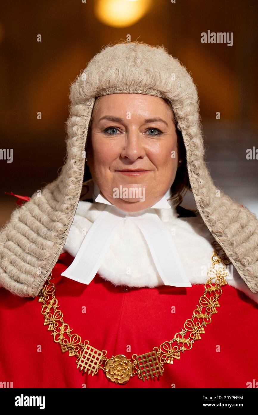 CAPTION CORRECTION: Retransmitting amending title to Lady Chief Justice ...