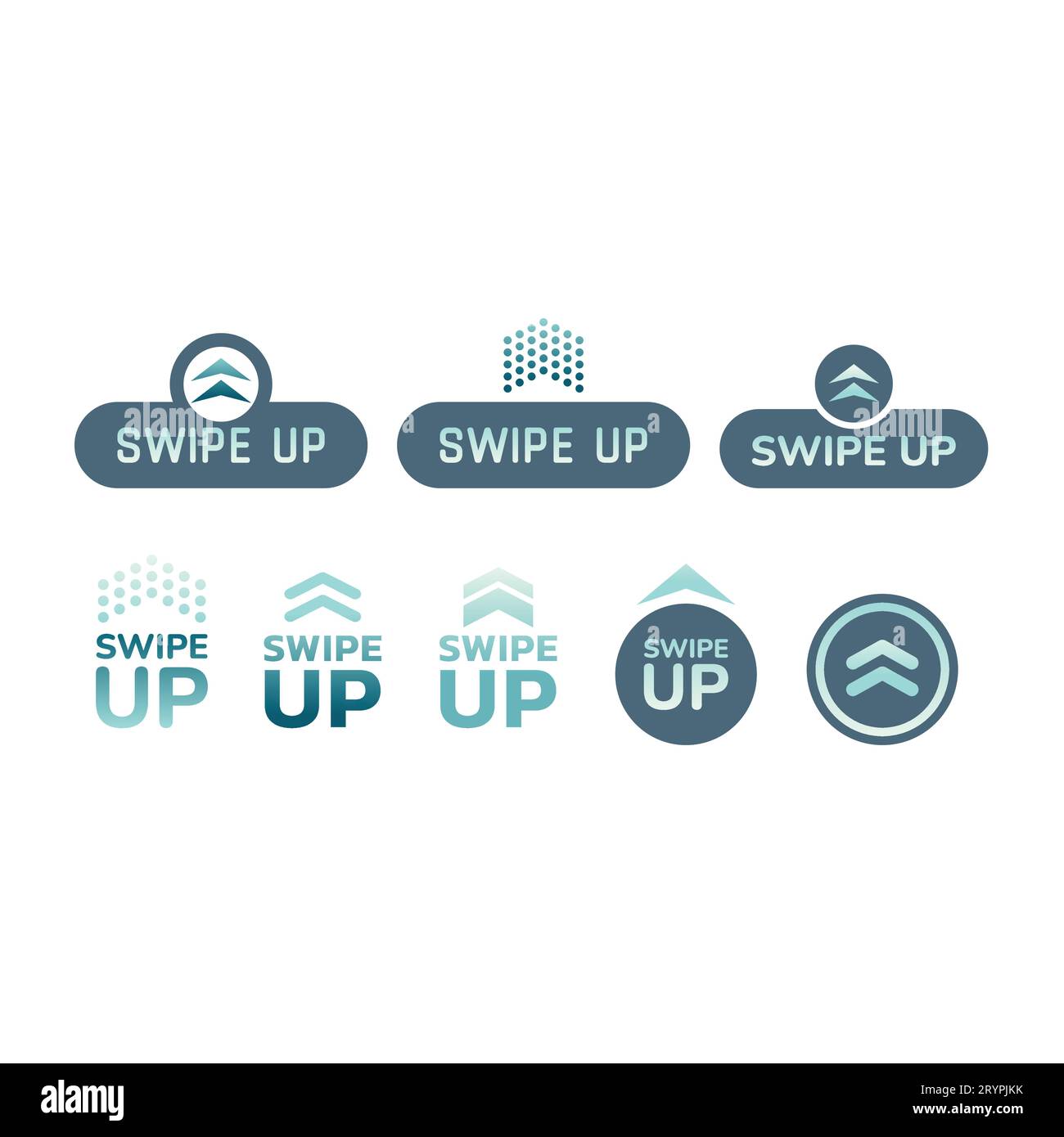 Swipe up vector colorful icon set. Swipe arrow and arrows button icons ... Swipe up vector colorful icon set. Swipe arrow and arrows button icons ...