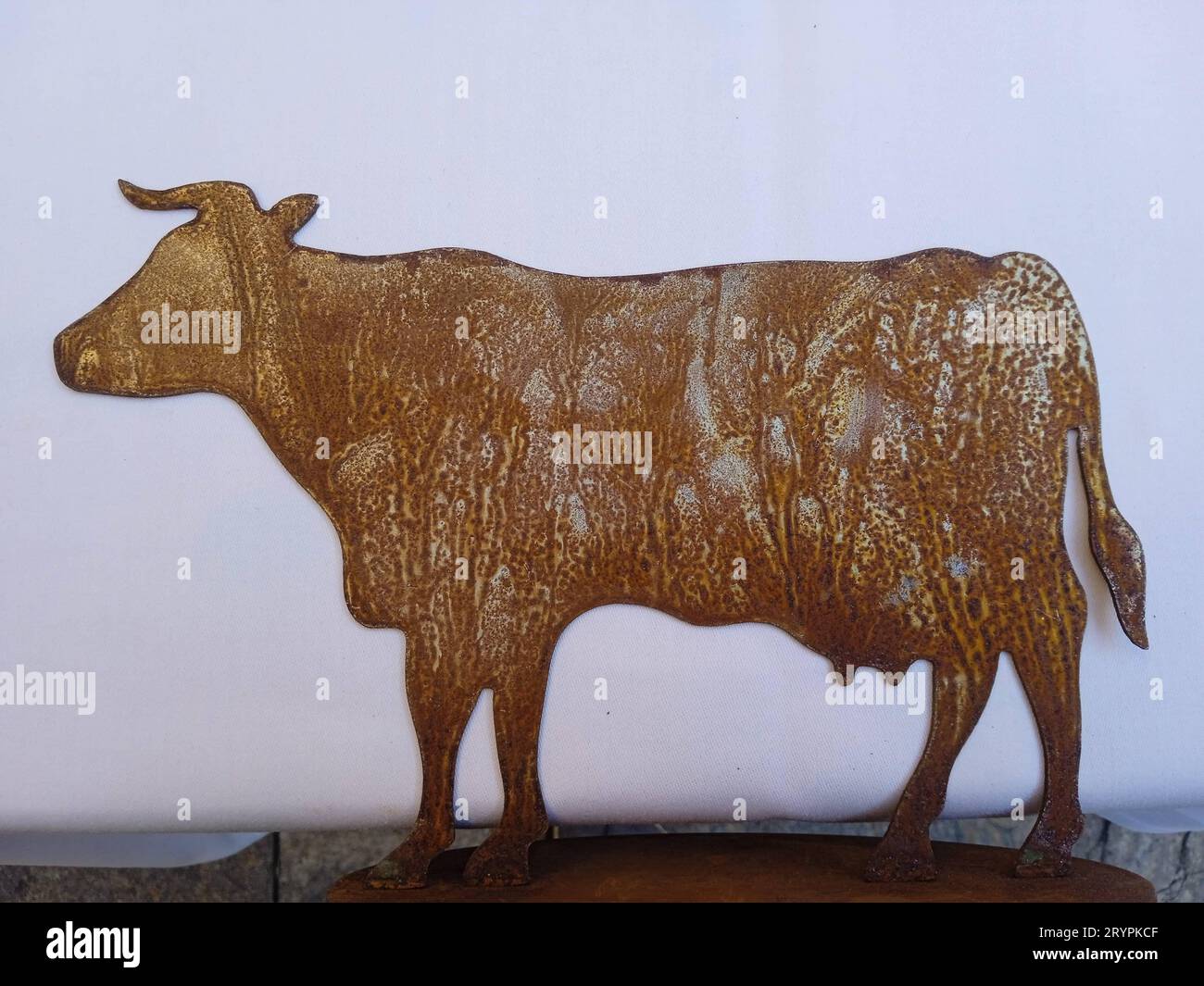 Symbol Of Cow And Cattle, Dairy Farming And Livestock Breeding Symbol ...