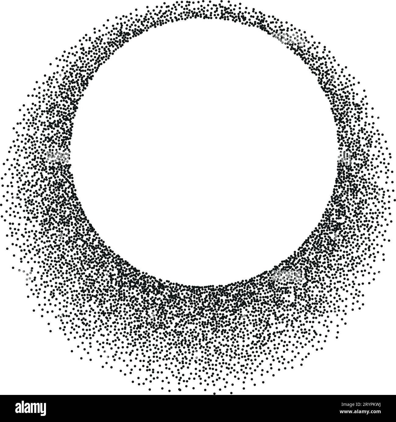 Gritty texture sand on transparent background.Monochrome noise halftone ...