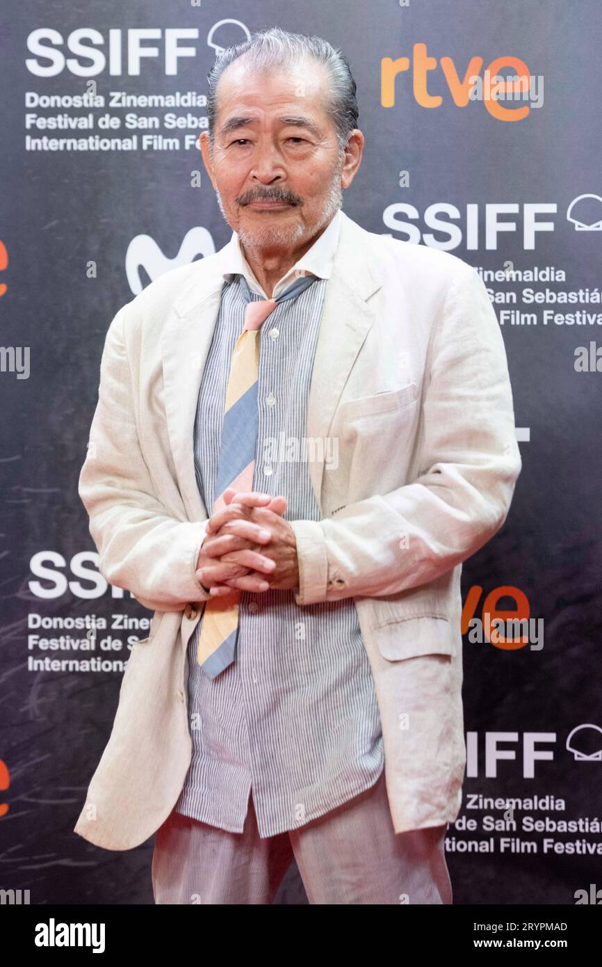 San Sebastian, Spain. 30th Sep, 2023. Tatsuya Fuji attends the Closing Ceremony during the 71st ...