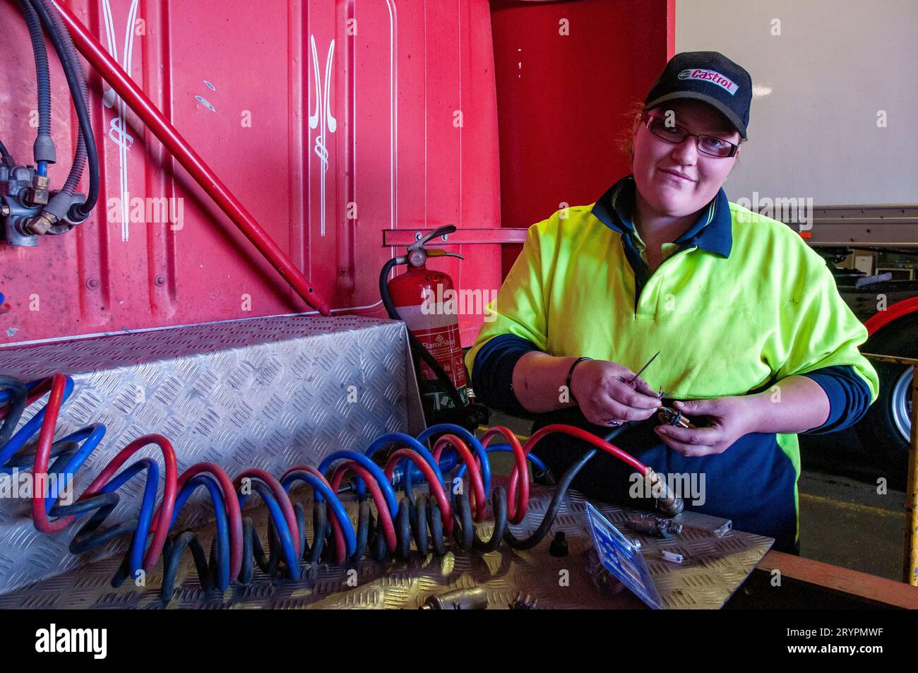 Female mechanic australia hi-res stock photography and images - Alamy