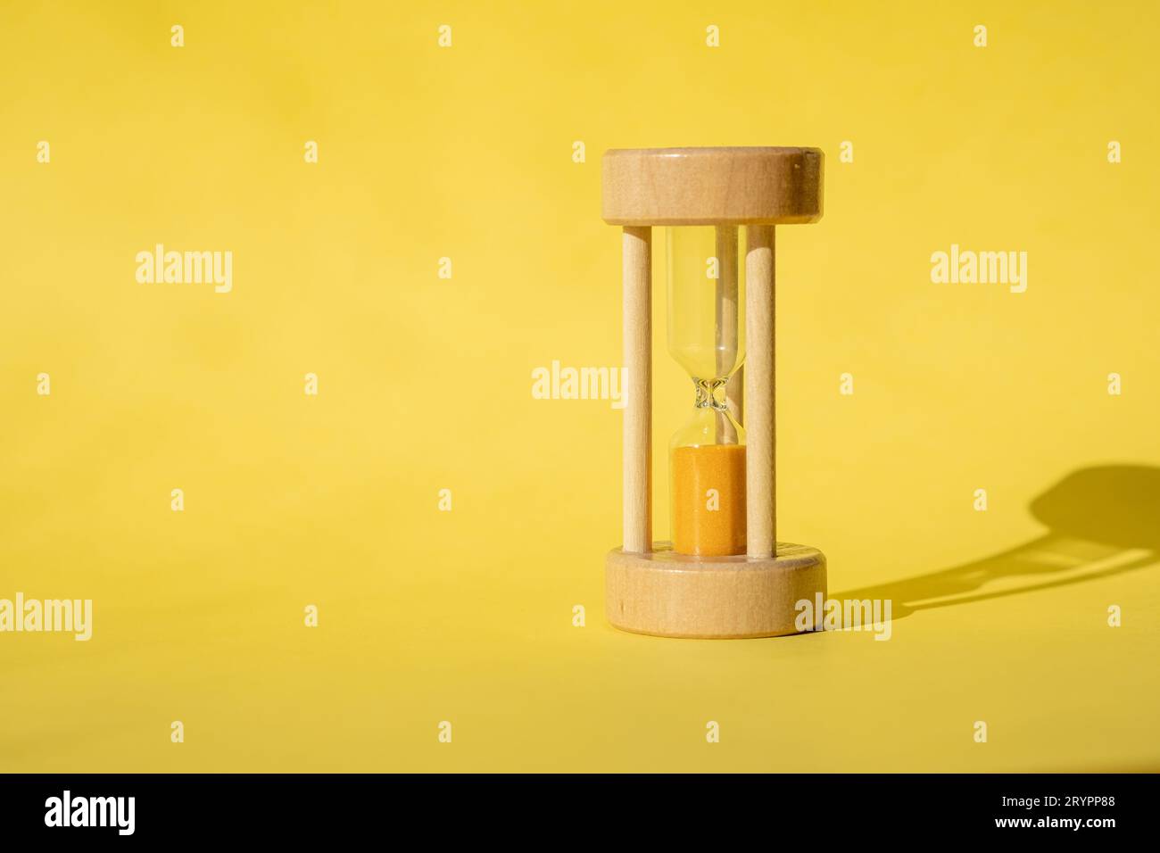 Hourglass, also known as sandglass, sand timer, sand clock Stock Photo ...