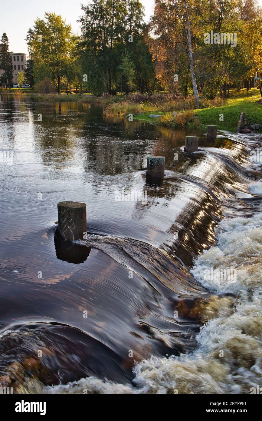 Water pouring over dam hi-res stock photography and images - Alamy