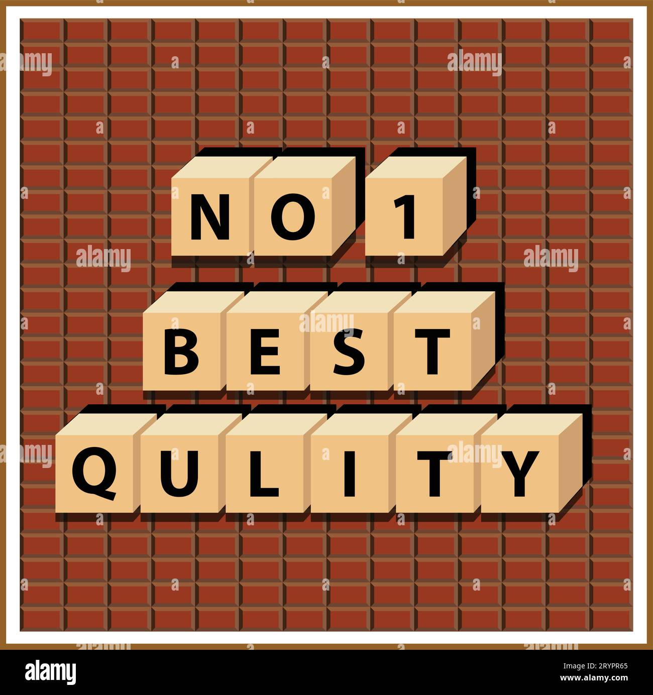 No.1 best quality: cube words, positivity, vector illustration design ...