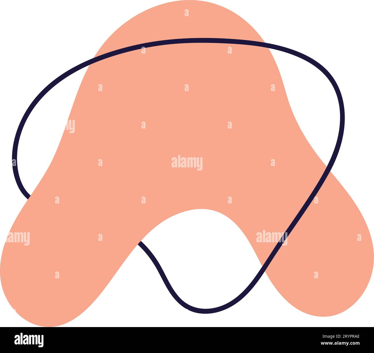 Organic Abstract Forms Fluid And Irregular Elements In Creative And Simple Amoeba Amorphous
