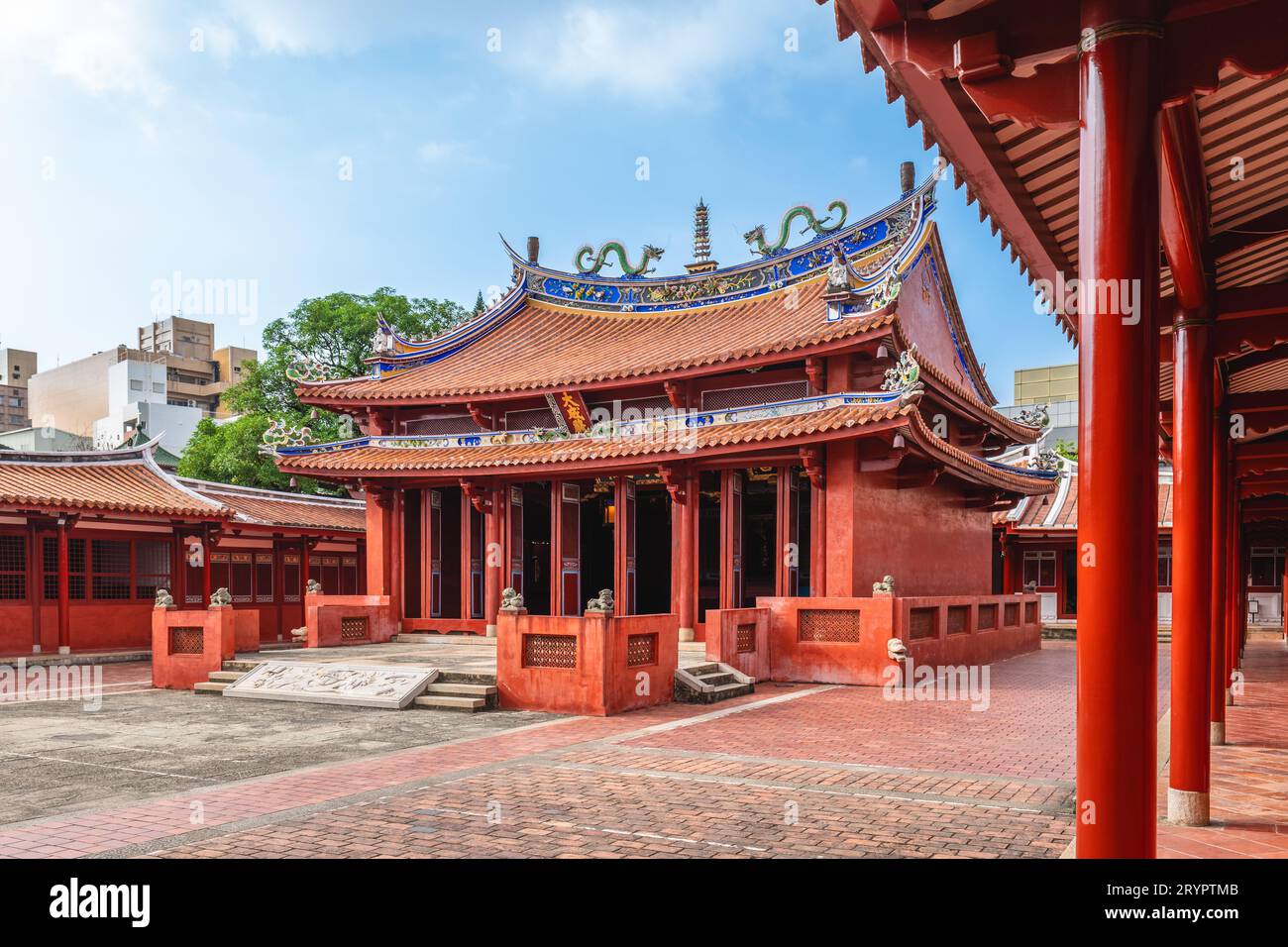 Taiwan tainan confucius temple hi-res stock photography and images - Alamy