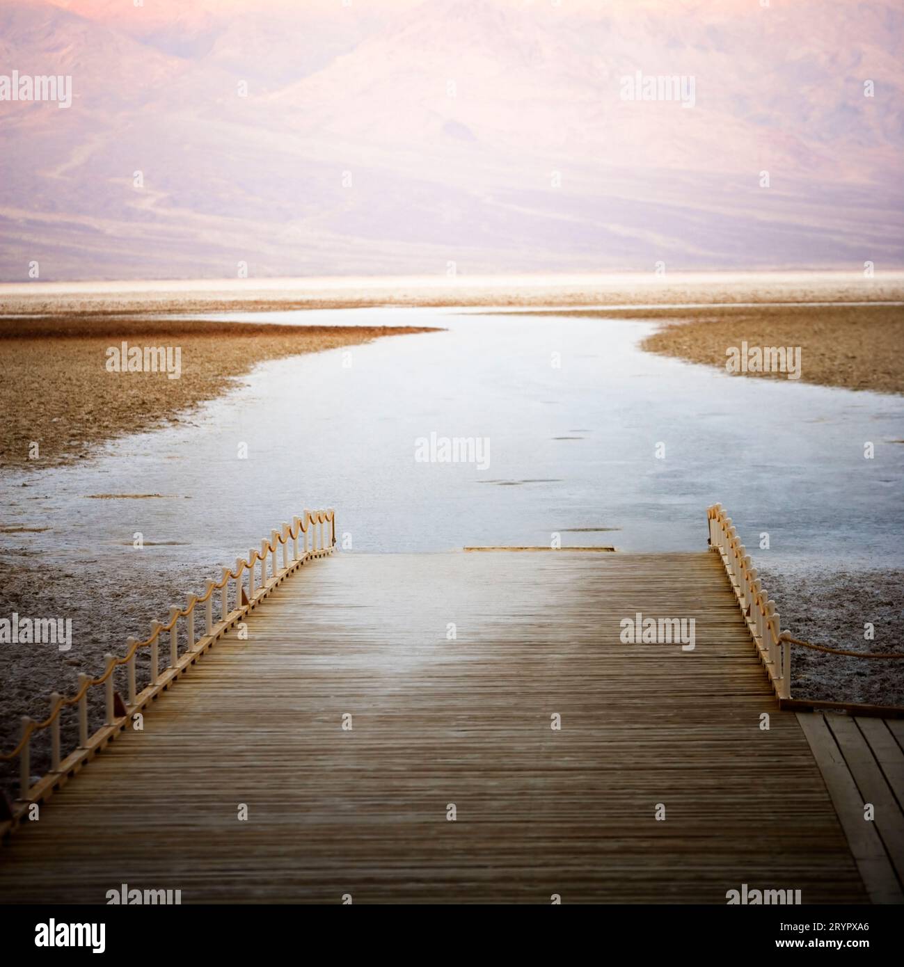 Bad Water Basin. Death Valley National Park, California Stock Photo - Alamy